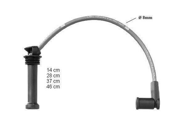 Komplet kablova za paljenje svećica Ford Mondeo 00-07