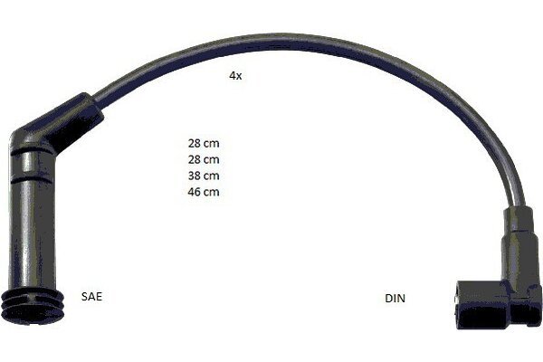 Komplet kablova za paljenje svečica Kia Picanto 04-