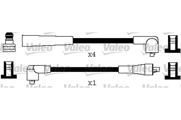 Komplet kablova za paljenje svečica Mazda 121 87-90