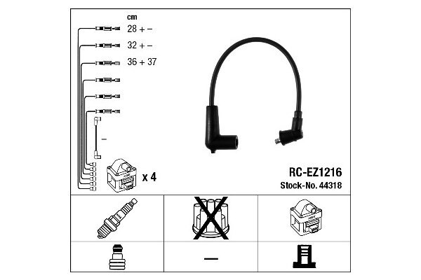 Komplet kablova za paljenje svečica Mazda RX 8 03-