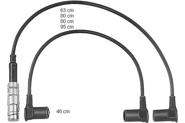 Komplet kablova za paljenje svečica Mercedes-Benz 190 (W201) 82-93