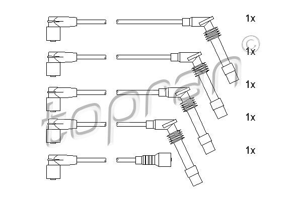 Komplet kablova za paljenje svečica Opel Combo 94-01