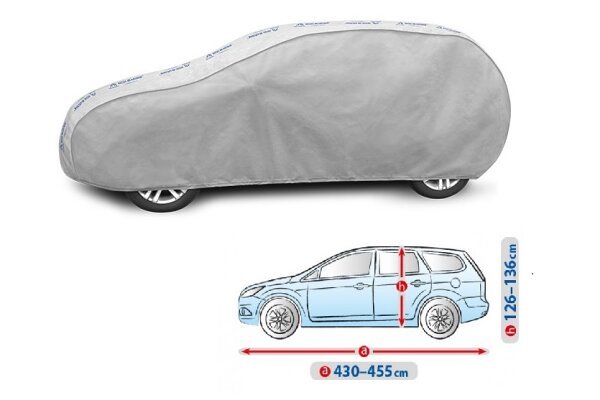 Cerada za auto Kegel Grey L2 Hatchback, 430-455cm