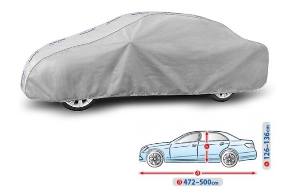 Cerada za auto Kegel Grey XL Sedan, 472-500cm