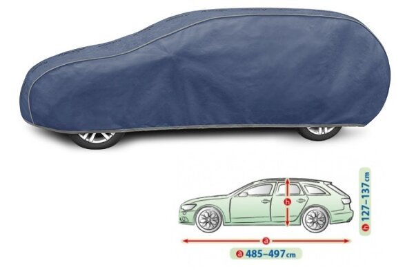 Cerada za auto Kegel Hatchback Blue XXL, 480-497cm