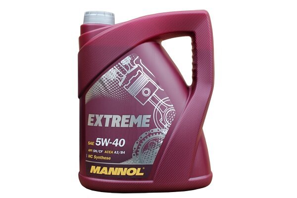 Sintetičko ulje Mannol Extreme, 5W40, 5L (135499)