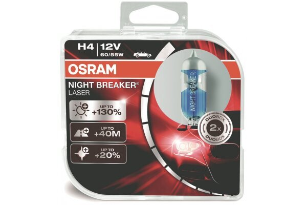 Osram H4 (60/55W) Night Breaker Laser, +130%