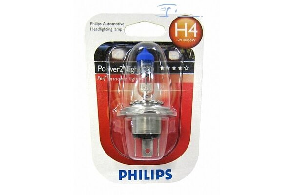 Sijalica Philips Power2Night 12V H4 60/55W GT150