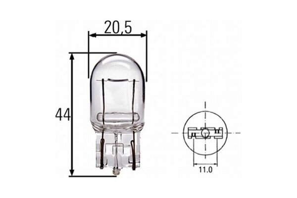 Sijalica WW, W3x16d OSRAM