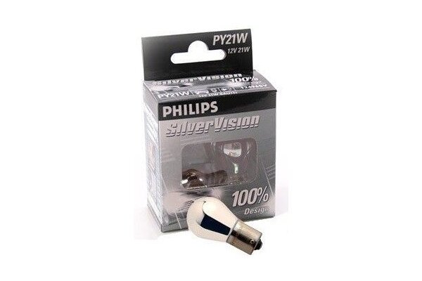 Sijalice Philips 12V PY21W 21W Silver Vision