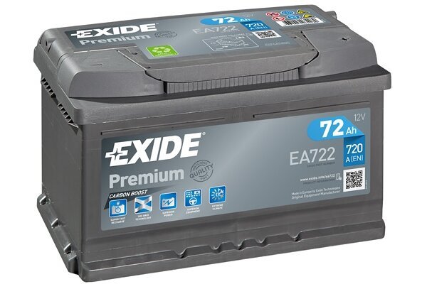 Akumulator Exide EA722 72 Ah D+