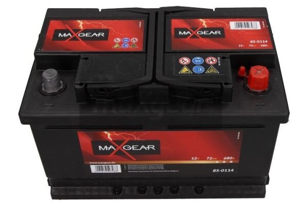 Akumulator MaxGear - 72Ah/680A L+