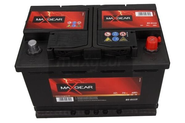Akumulator MaxGear - 74Ah/680A L+