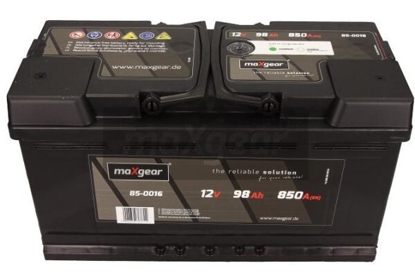 Akumulator MaxGear - 98Ah/850A L+