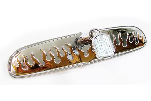 Hrom retrovizor Flame Gold