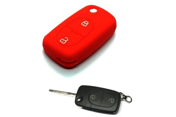Silikonska zaštita ključeva Audi, crvena