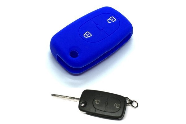 Silikonska zaštita ključeva Audi, plava