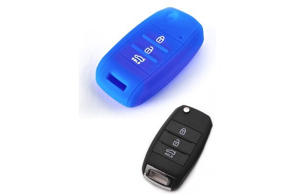 Silikonska zaštita ključeva SEL002 - Kia, plava