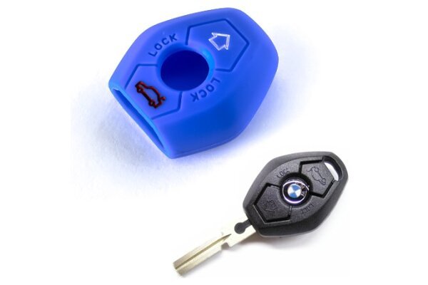 Silikonska zaštita ključeva SEL008 - BMW, plava