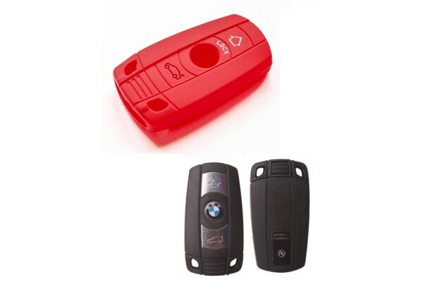 Silikonska zaštita ključeva SEL010 - BMW, crvena