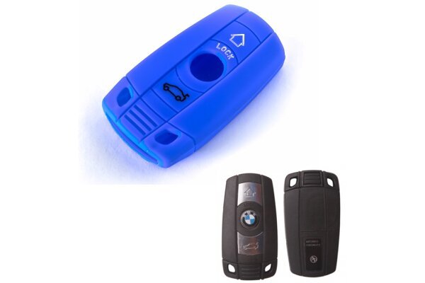 Silikonska zaštita ključeva SEL010 - BMW, plava