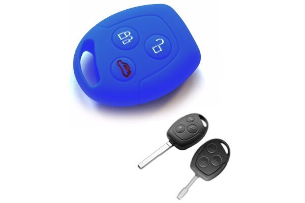 Silikonska zaštita ključeva SEL019 - Ford, plava