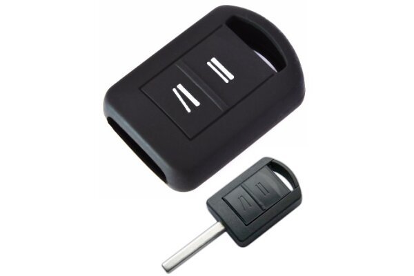 Silikonska zaštita ključeva SEL029 - Opel, crna