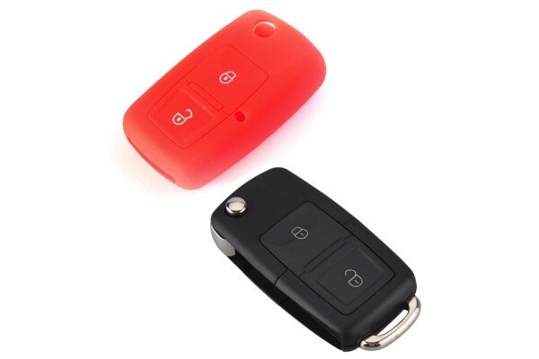 Silikonska zaštita ključeva SEL032 - Seat, crvena