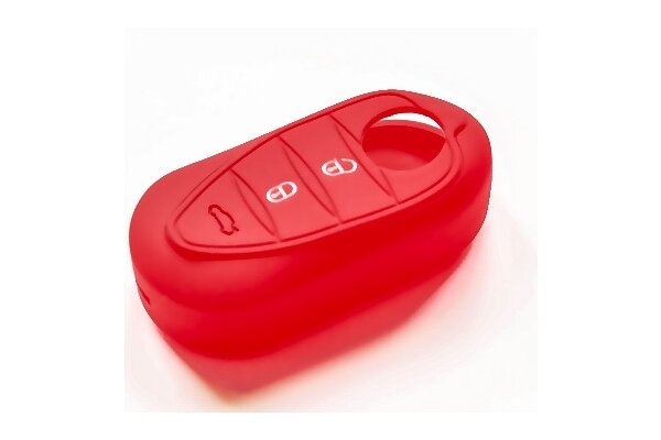 Silikonska zaštita ključeva SEL043 - Alfa Romeo, crvena