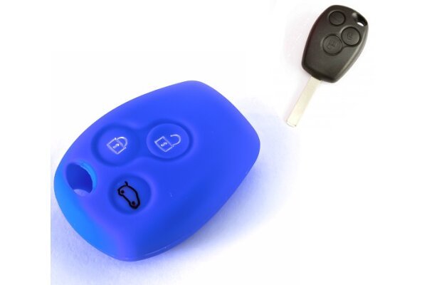 Silikonska zaštita ključeva SEL142 - Dacia, plava