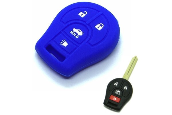 Silikonska zaštita ključeva SEL161 - Nissan, plava