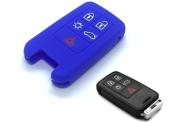 Silikonska zaštita ključeva SEL175 - Volvo, plava