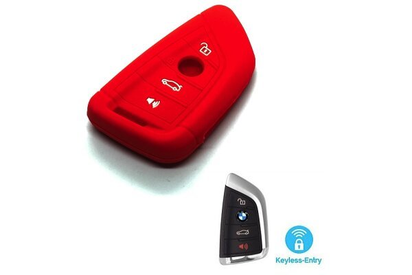 Silikonska zaštita ključeva SELR130 - BMW, crvena