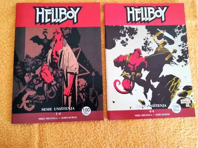 HELLBOY / SEME UNIŠTENJA I - IV