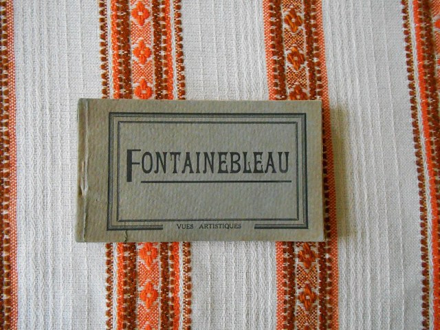 Blok razglednica Fontainebleau