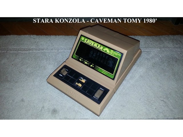 RETRO KONZOLA - CAVEMAN  TOMY 1980` - RARITET