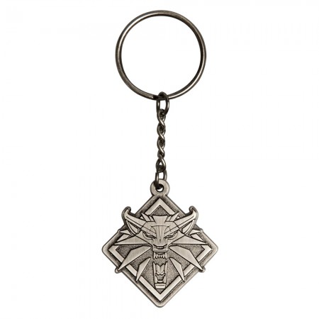 The Witcher 3 Medallion Keychain