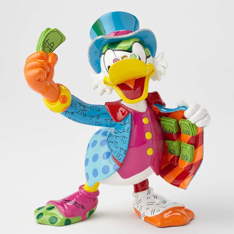 Romero Britto Uncle Scrooge