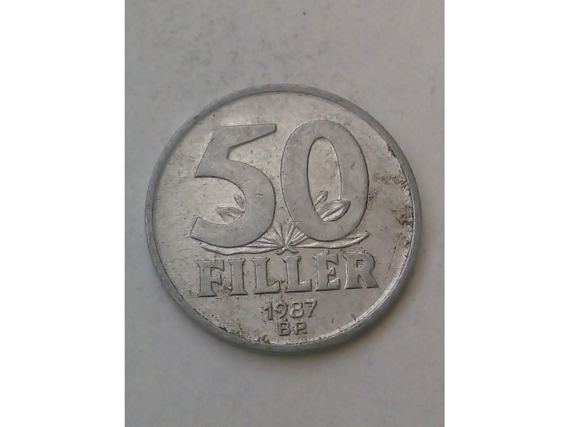 50 Filler 1987.godine --- Mađarska ---