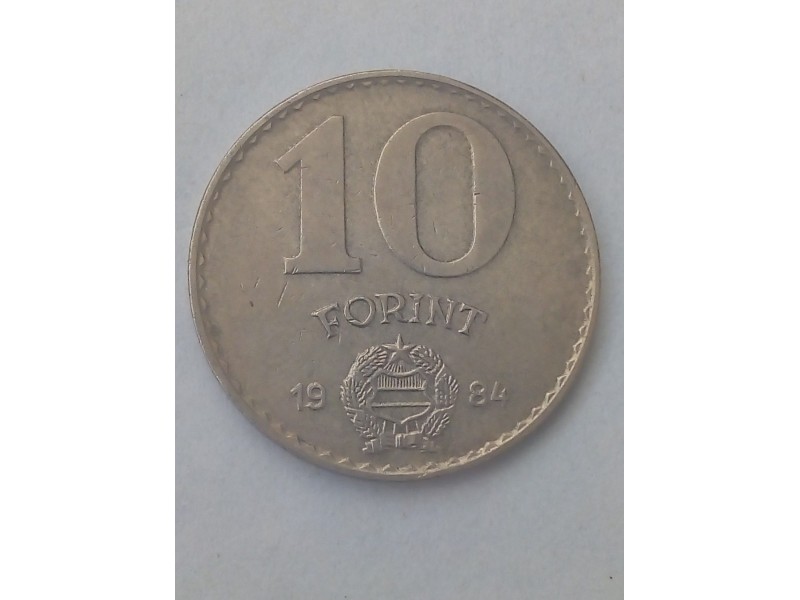 10 Forint 1984.godine --- Mađarska ---