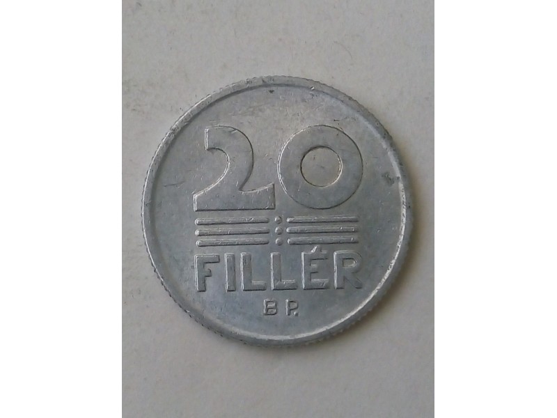 20 Filler 1988.godine --- Mađarska ---