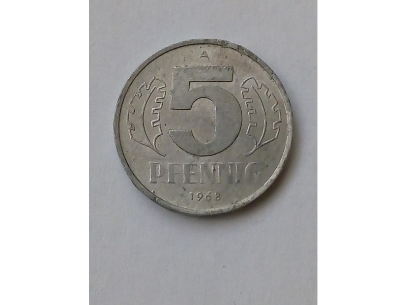 5 Pfennig 1968.godine --- Nemačka ---