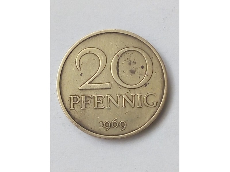 20 Pfennig 1969.godine --- Nemačka ---