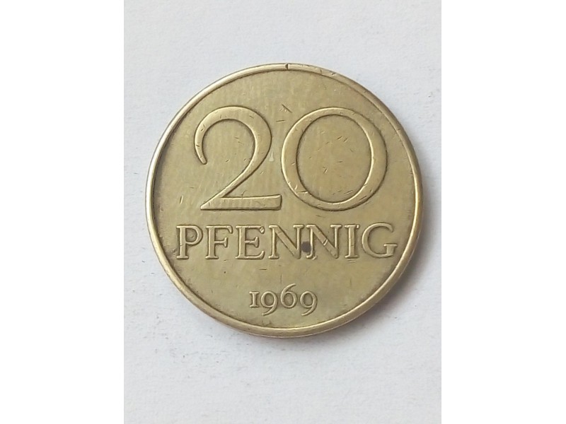 20 Pfennig 1969.godine --- Nemačka ---