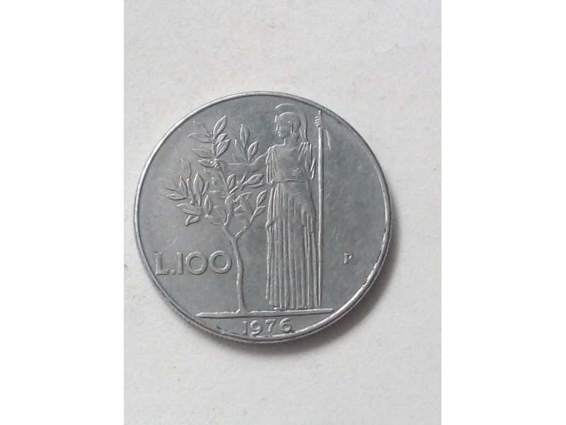 100 Lira 1976.godine --- Italija ---