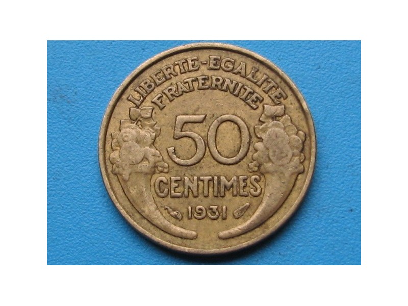 Francuska - 50 Centimes 1931