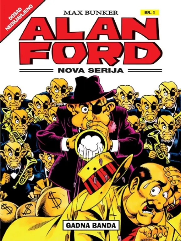 Color Media International Alan Ford 1 Gadna banda (nova serija)