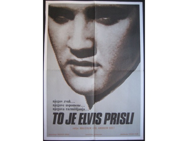 TO JE ELVIS PRISLI filmski plakat 1981