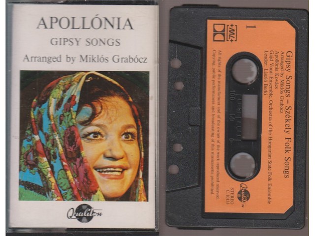 ф APOLLONIA / GIPSY SONGS Arramged by Miklos Grabocz