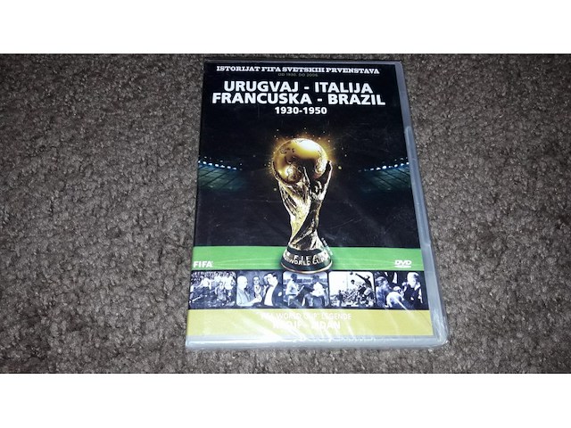 Urugvaj-Italija , Francuska-Brazil DVD , U CELOFANU